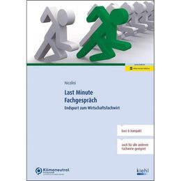 Kiehl Produktsysteme Last Minute Fachgespräch - Hans J. Nicolini, Kartoniert (TB)