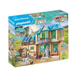 Playmobil 71351 Waterfall Ranch Spielset, Mehrfarbig