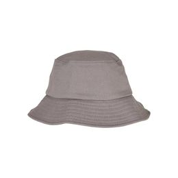 Flexfit Flex Cap Accessoires Flexfit Cotton Twill Bucket Hat Kids, grau