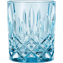 Nachtmann Whiskyglas Noblesse, Kristallglas, Made in Germany, 295 ml, 2-teilig, blau