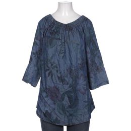 Cartoon Damen Bluse, blau