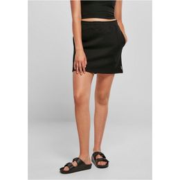 Urban Classics Jerseyrock Damen Ladies Organic Terry Mini Skirt (1-tlg), schwarz
