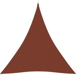 Sweiko - Sonnensegel Oxford-Gewebe Dreieckig 4,5x4,5x4,5 m Terrakottarot FF135398DE