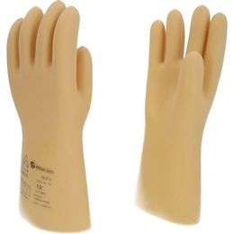 KSTools Elektriker-Schutzhandschuh mit Schutzisolierung, Größe 12, Klasse 2, weiß