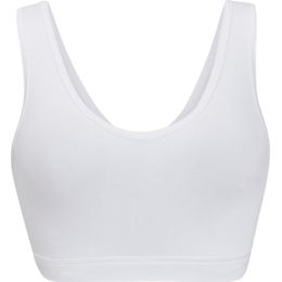 wäschepur Damen Bustier mit Softbund weiß Größe 40