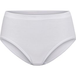 Speidel Damen Taillenslip mit Doppelzwickel 5x wei&szlig;, Gr&ouml;&szlig;e 46