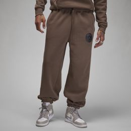 Nike Paris Saint-Germain Fleece-Hose für Herren - Braun