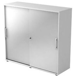 Hammerbacher Schrank Spanplatte 2 Fachböden abschließbar 1.200 x 400 x 1.100 mm Farbig sortiert