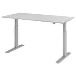 Hammerbacher Elektronisch Höhenverstellbarer Sitz-Stehschreibtisch 1.600 x 800 x 1.200 mm Mit Aufbau