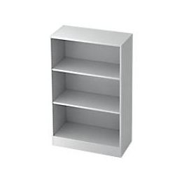 Hammerbacher Holz Bücherregal 2 Fachböden 800 x 400 x 1.270 mm Weiß