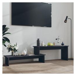 furnicato TV-Schrank Grau 180x30x43 cm Holzwerkstoff