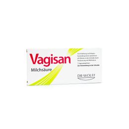 Vagisan® Vagisan Intimpflege VAGISAN Milchsäure Vaginalzäpfchen