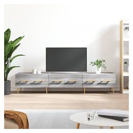 furnicato TV-Schrank Grau Sonoma 150x36x30 cm Holzwerkstoff