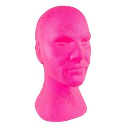 PSYWORK Dekofigur Schwarzlicht Deko Kopf "Glowhead" Pink