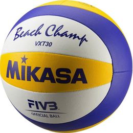 Mikasa Beachvolleyball Beach Champ VXT30 BLAU / GELB / WEIß