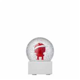 Hoptimist Dekofigur Small Santa Snow Globe