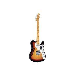 Fender E-Gitarre, Vintera II '60s Telecaster Thinline MN 3-Color Sunburst