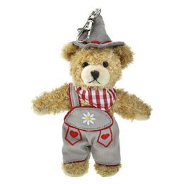 Teddys Rothenburg Schlüsselanhänger Trachtenbär Junge mit Hut 11 cm