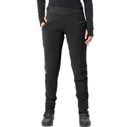 Fahrradhose Vaude "WOMEN'S MINAKI PANTS" Gr. 38, N-Gr, schwarz (black) Damen Hosen