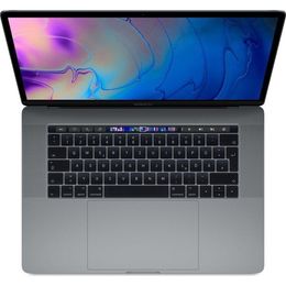 Exzellent: Apple MacBook Pro 2018 | 15.4" | Touch Bar | 2.2 GHz | 16 GB | 512 GB SSD | Radeon Pro 555X | spacegrau | NO