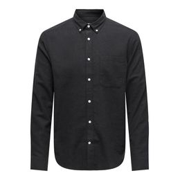 Only & Sons Only & Sons Hemd 'Onsgudmund' Herren Größe XL schwarz