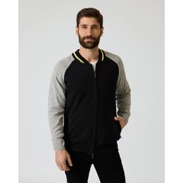 Gentlemen Selection Cardigan im Blouson-Stil