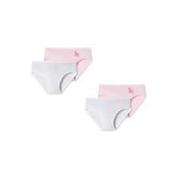 Schiesser Slip Mädchen Größe 116 helllila / pink / hellpink / wollweiß