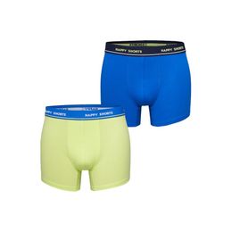 Happy Shorts Boxer shorts ' Solids ' male Blue, Yellow size XXL