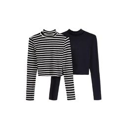 Bershka Shirt female Black size M