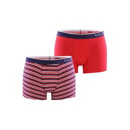 BlackSpade Boxer shorts ' Stripes ' male Blue, Red size M