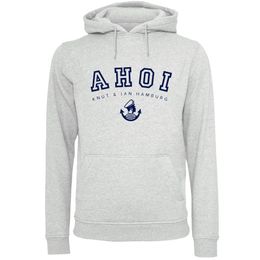 F4NT4STIC Sweatshirt 'Ahoi Knut & Jan Hamburg' male Grey size L