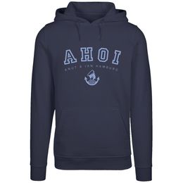 F4NT4STIC Sweatshirt 'Ahoi Knut & Jan Hamburg' male Blue size L