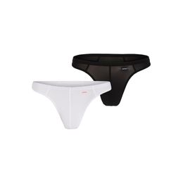 Olaf Benz Panty ' RED0965 Ministring ' male Black, White size M