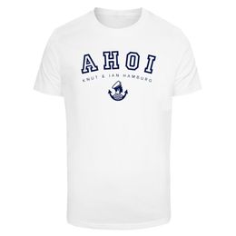 F4NT4STIC Shirt 'Ahoi Knut & Jan Hamburg' male White size XXL