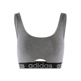 adidas Sportswear Sport-BH Damen Größe M/L graumeliert / schwarz