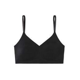 Schiesser Bra 'Invisible Soft' female Black size 42
