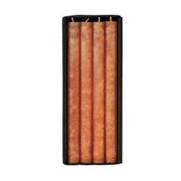 Annimuck Tafelkerze 4 x Mosaik Rustic Stabkerze eichenholz 21 x 245 mm (4-tlg)