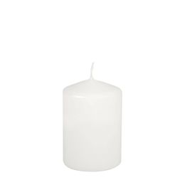 Papstar Stumpenkerze Stumpenkerze Ø 69 mm · 100 mm weiss, weiß