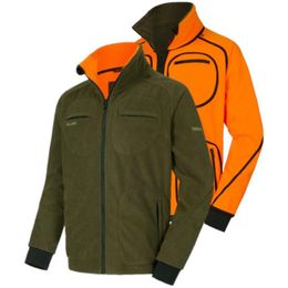 Hallyard Outdoorjacke Micro-Wendefleecejacke "Brandon" Jagdjacke Wendejacke wasserdicht NEU