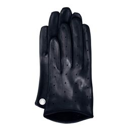 Gretchen Lederhandschuhe Summer Gloves mit praktischen Luftlöchern, blau