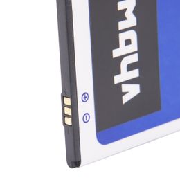 vhbw passend für HomTom S16 Mobilfunk (3000 mAh, 3,8 V, Li-Ion) Smartphone-Akku Li-Ion 3000 mAh, schwarz