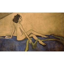 OTTO Kunstdruck Ida Rubenstein Walentin Alexandrowitsch Serow Nackte Frau Sitzen B A3, (1 St)
