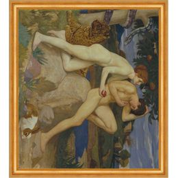 OTTO Kunstdruck The Temptation William Strang Sündenfall Adam Sankt Paradies B A3 0352, (1 St)