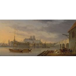 OTTO Kunstdruck A View of Westminster Bridge and the Abbey Anderson England Themse B A, (1 St)