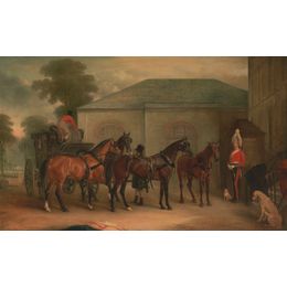 OTTO Kunstdruck The Drag of Sir Watkin Williams Wynn John Ferneley Pferde Kutsche B A3, (1 St)