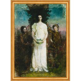 OTTO Kunstdruck My Children Abbott Handerson Thayer Künstler Familie Frau B A3 00177 G, (1 St)