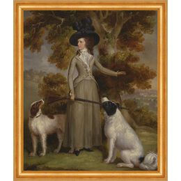 OTTO Kunstdruck The Countess of Effingham with Gun and Shooting Dogs Haugh B A3 00166, (1 St)