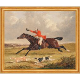OTTO Kunstdruck Foxhunting: Encouraging Hounds John Frederick Herring Reiter B A3 0016, (1 St)