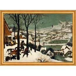 OTTO Kunstdruck Jäger im Schnee Hunters in the Snow Winter Bruegel der Ältere B A3 001, (1 St)