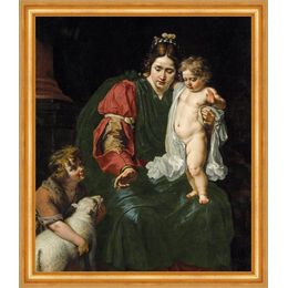 OTTO Kunstdruck The Virgin and Child with the infant St John van Nuyssen B A3 00190 Ge, (1 St)